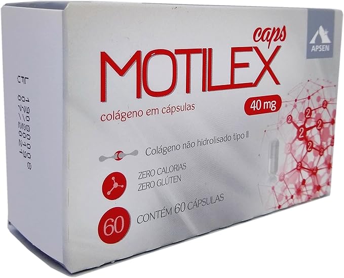 Motilex Colágeno 60 cápsulas – Suporte para Articulações