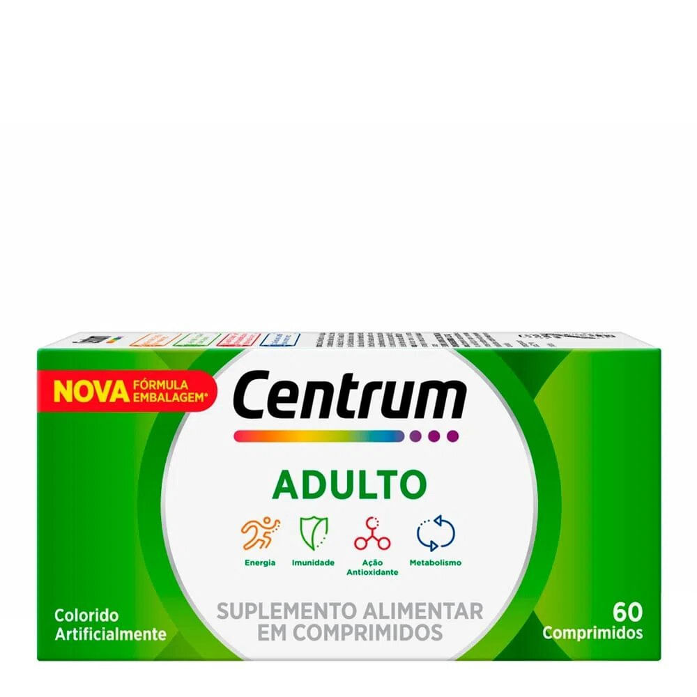 Vitamina Centrum De A A Z 60 Comprimidos Adulto Original