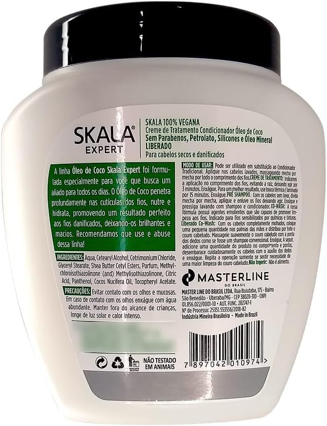 Creme Skala Óleo De Coco