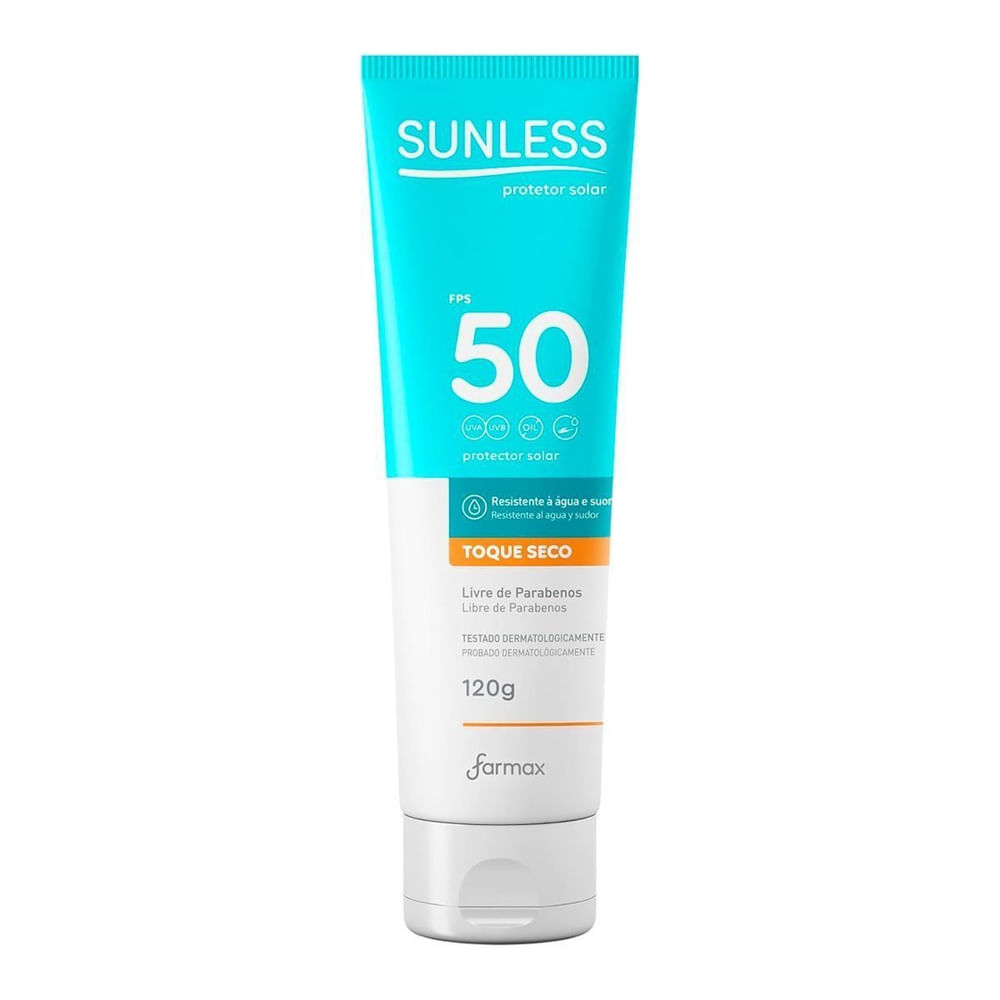 Protetor Solar Corporal FPS 50 Sunless 120g