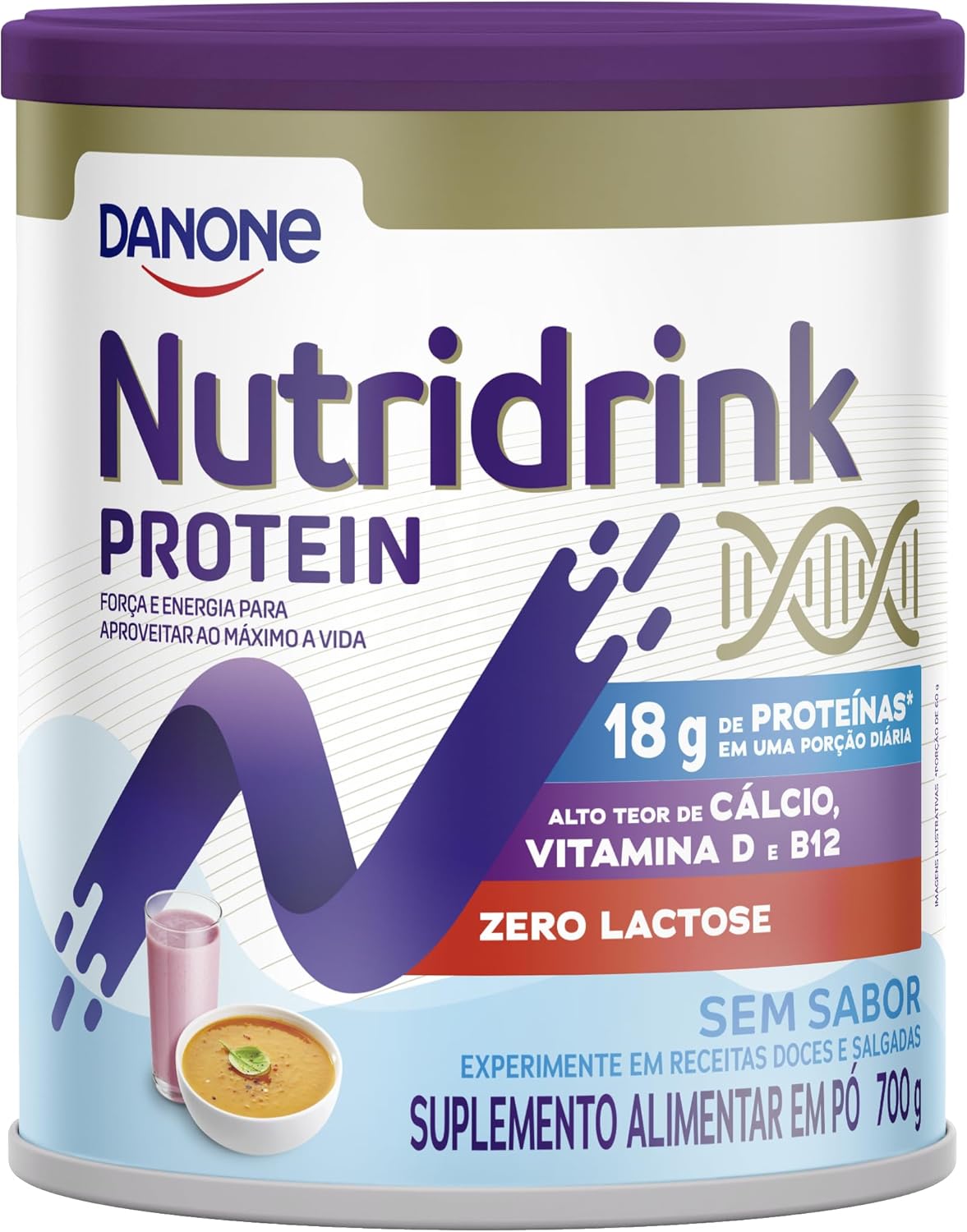 Nutridrink Protein, Danone Nutricia, Suplemento Alimentar Proteico Em ...