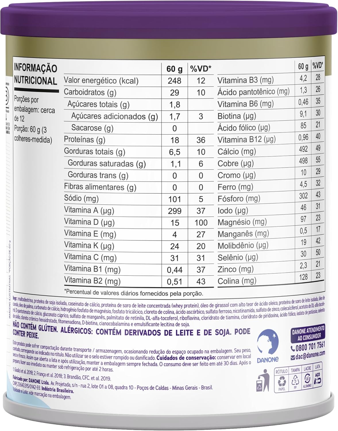 Nutridrink Protein, Danone Nutricia, Suplemento Alimentar Proteico Em ...