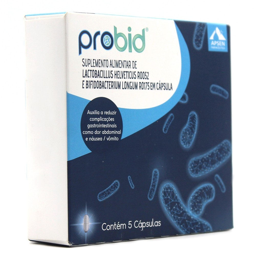 Probiótico Suplemento Alimentar Probid 5 cápsulas