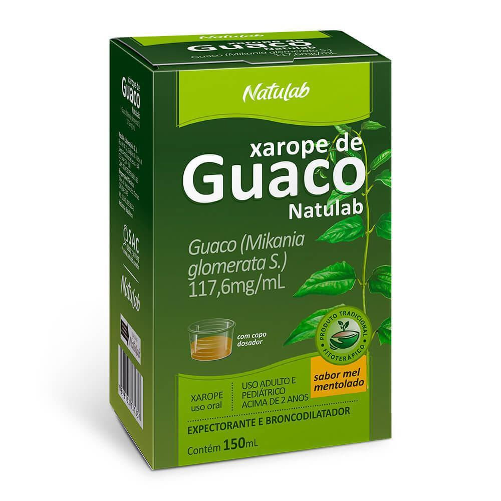 Xarope de Guaco Natulab Sabor Mel Mentolado 150ml