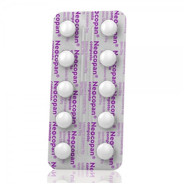 Neocopan Composto Brometo de N Butil Escopolamina 10mg + Dipirona ...