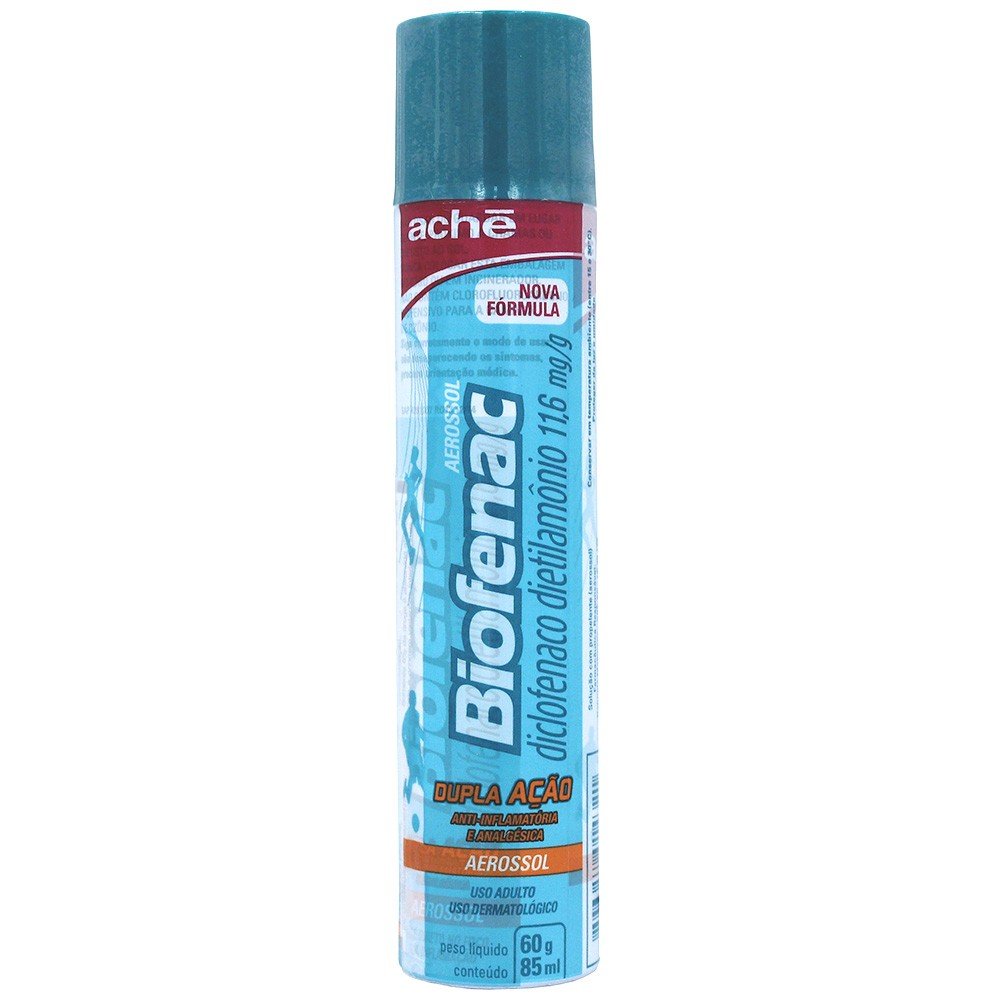 Biofenac Aerosol 60g – Alívio Tópico de Dor e Inflamação