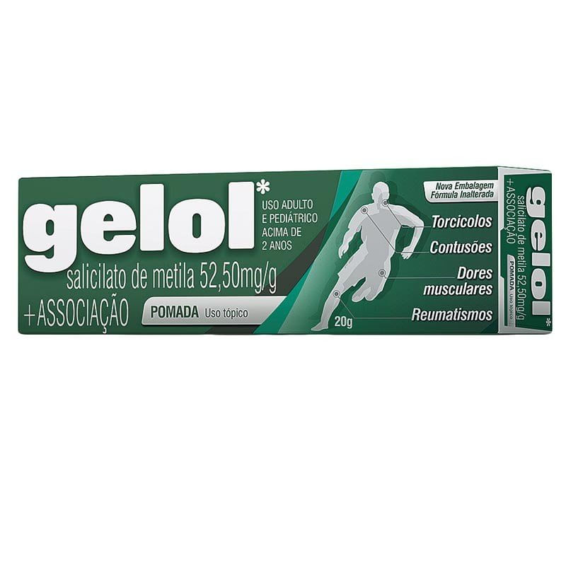 Gelol 52,5mg/g Pomada com 20g