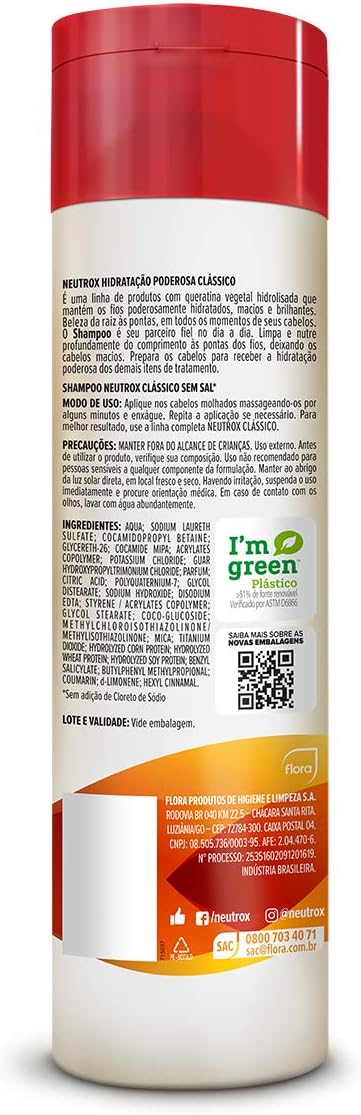 Shampoo Neutrox Classico 300ml