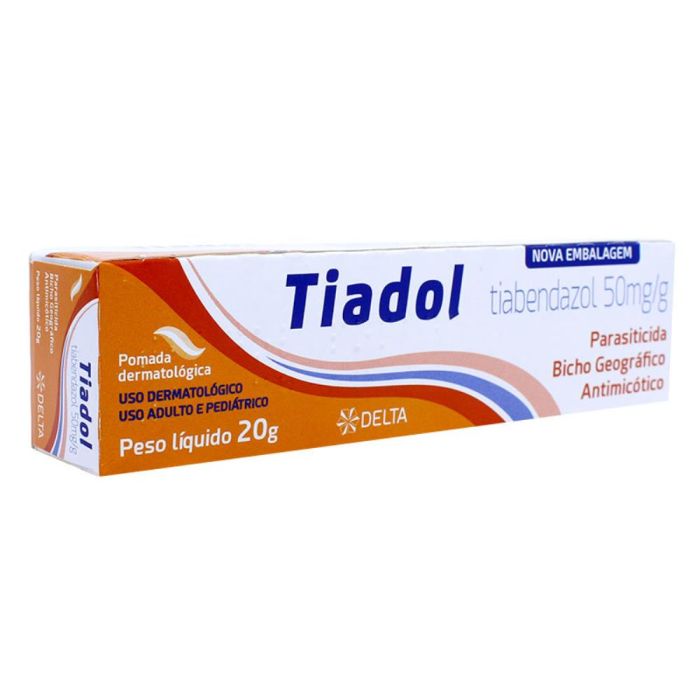 Tiadol Tiabendazol 50mg/g Pomada 20g