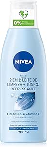 NIVEA Loção 2 em 1 200ml - Leite de Limpeza e Tônico