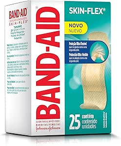Band-Aid Curativos Skin Flex, 25 Unidades