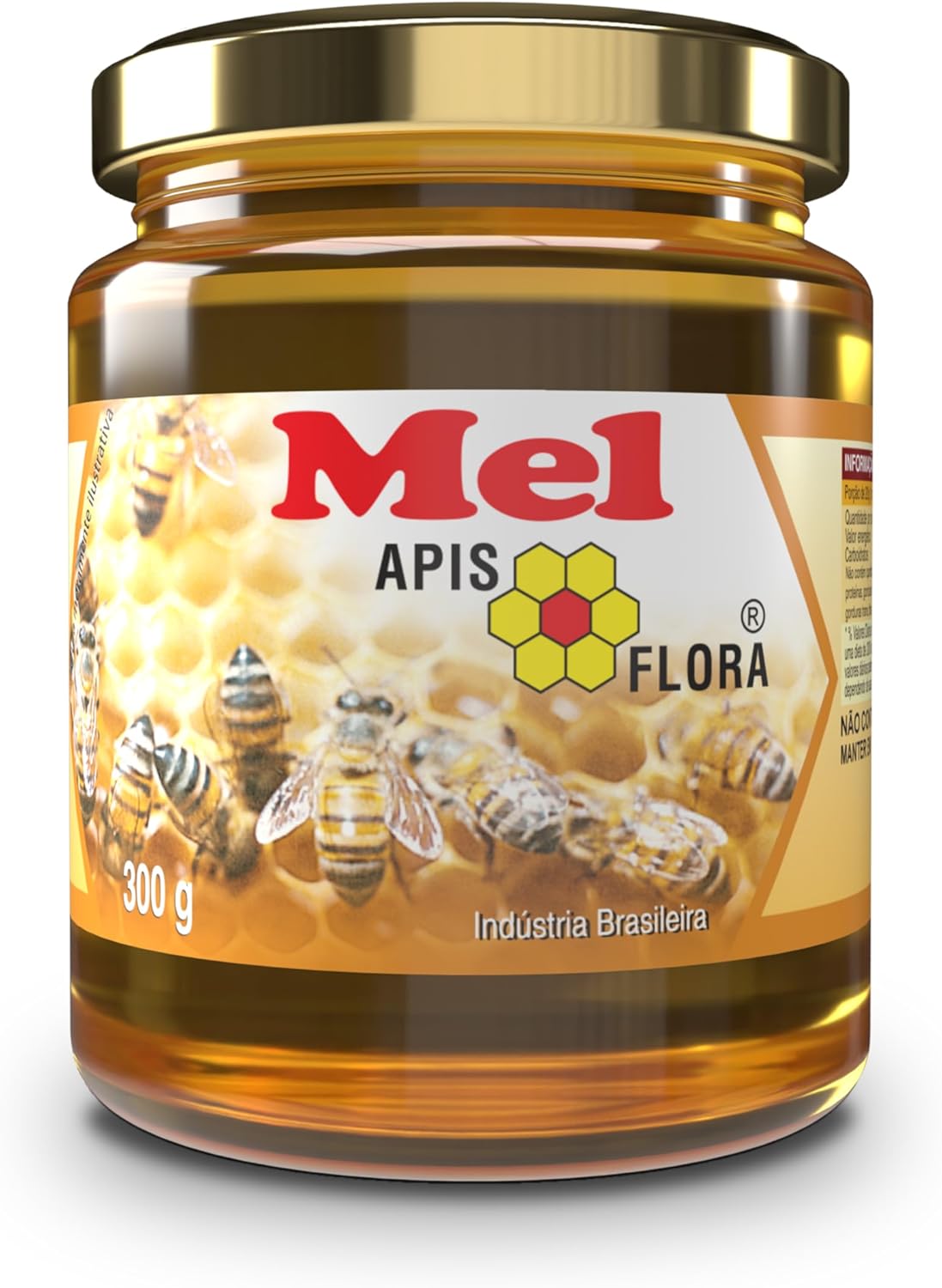 Mel Puro Apis Flora 300g